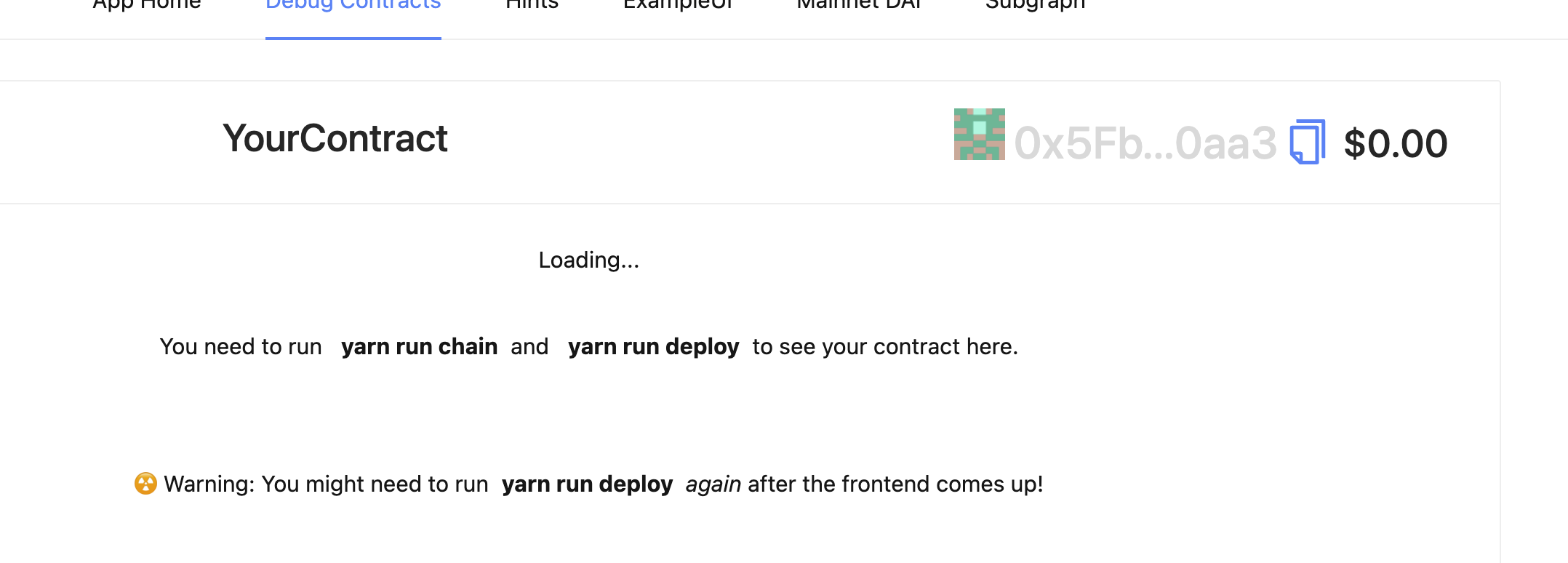 Update Hardhat by azf20 · Pull Request #866 · scaffold-eth/scaffold-eth · GitHub