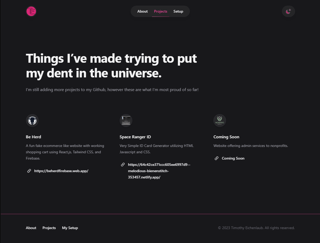 GitHub - TimothyEich/Final-Portfolio