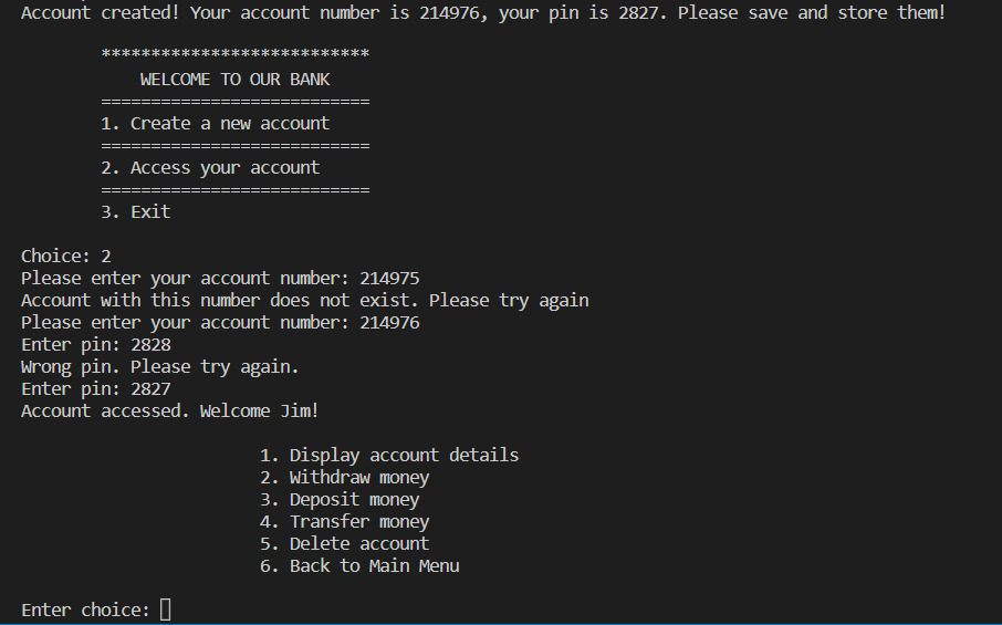 GitHub - paka95/OOP-bank: bank system using OOP principles