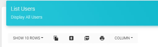 datatables button dropdown not show. · Issue #213 · creativetimofficial/ct-material-dashboard ...