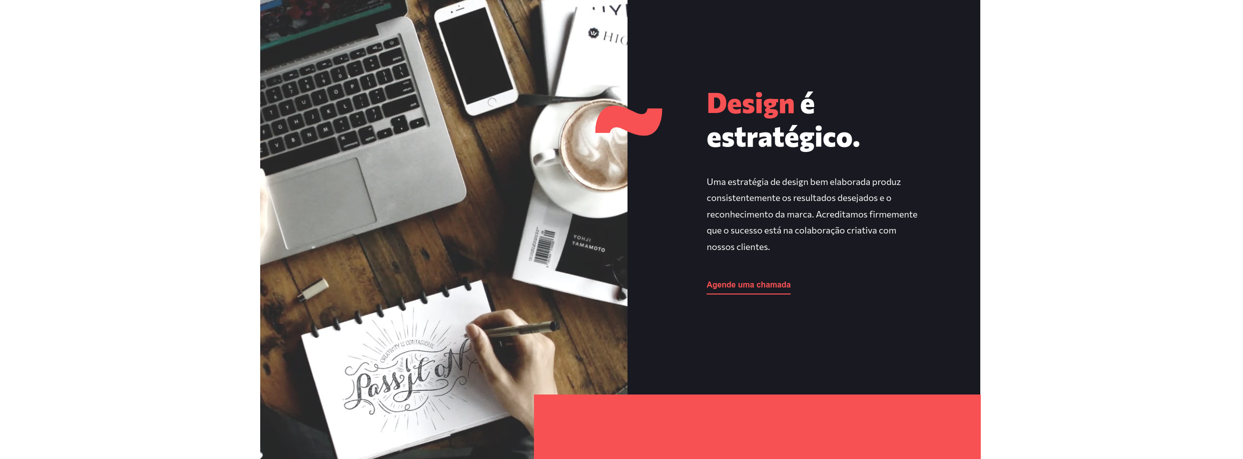GitHub - GustavoVitorS/Creative-agency-single-page-site