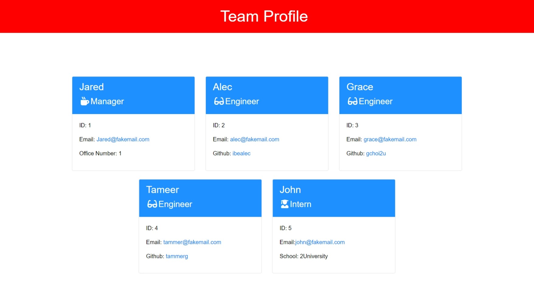 GitHub - vakrathundaya/team-profile-generator