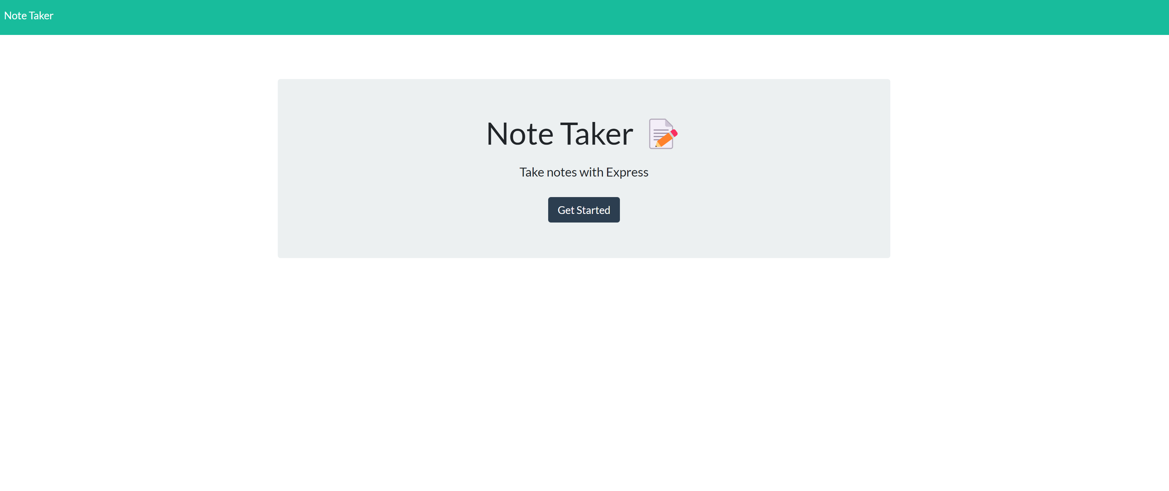 GitHub - drewk2629/note-taker: Note Taker Application I've built.