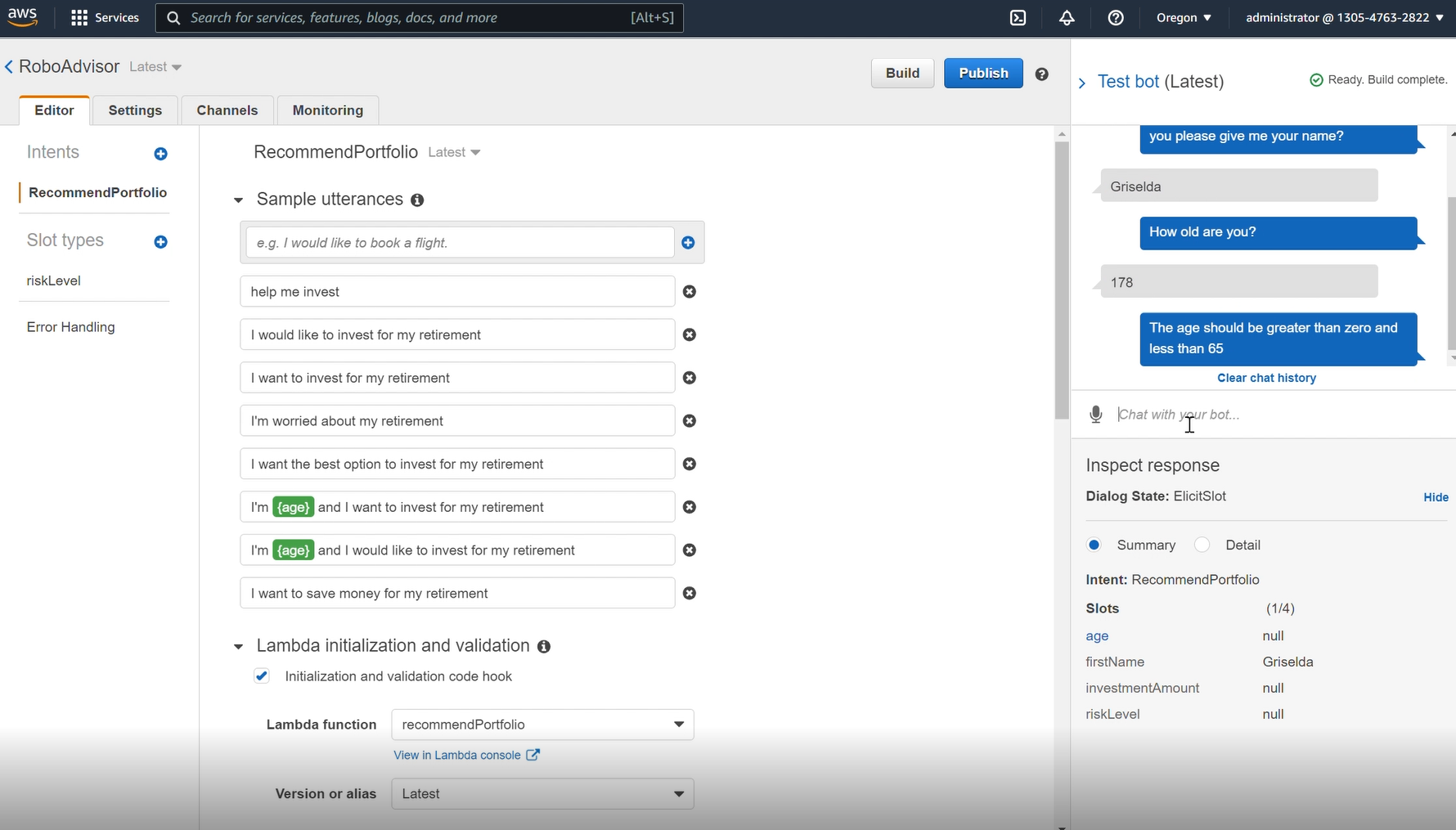 GitHub - GriseldaYRamos/AWS: Robo Advisor for Retirement Plans using ...