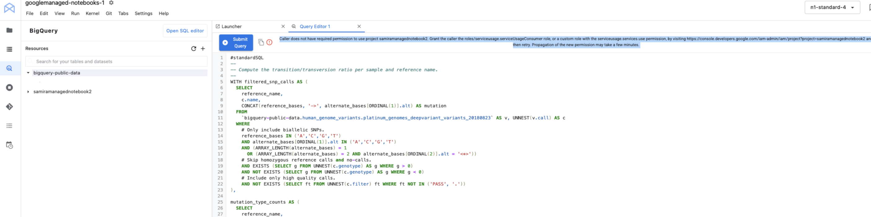 sa-p-notebook SA roles · Issue #80 · GoogleCloudPlatform/rad-lab · GitHub