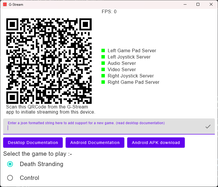 GitHub - Vaishnav-Kanhirathingal/G-Stream-Desktop: Desktop client of the game streaming service ...