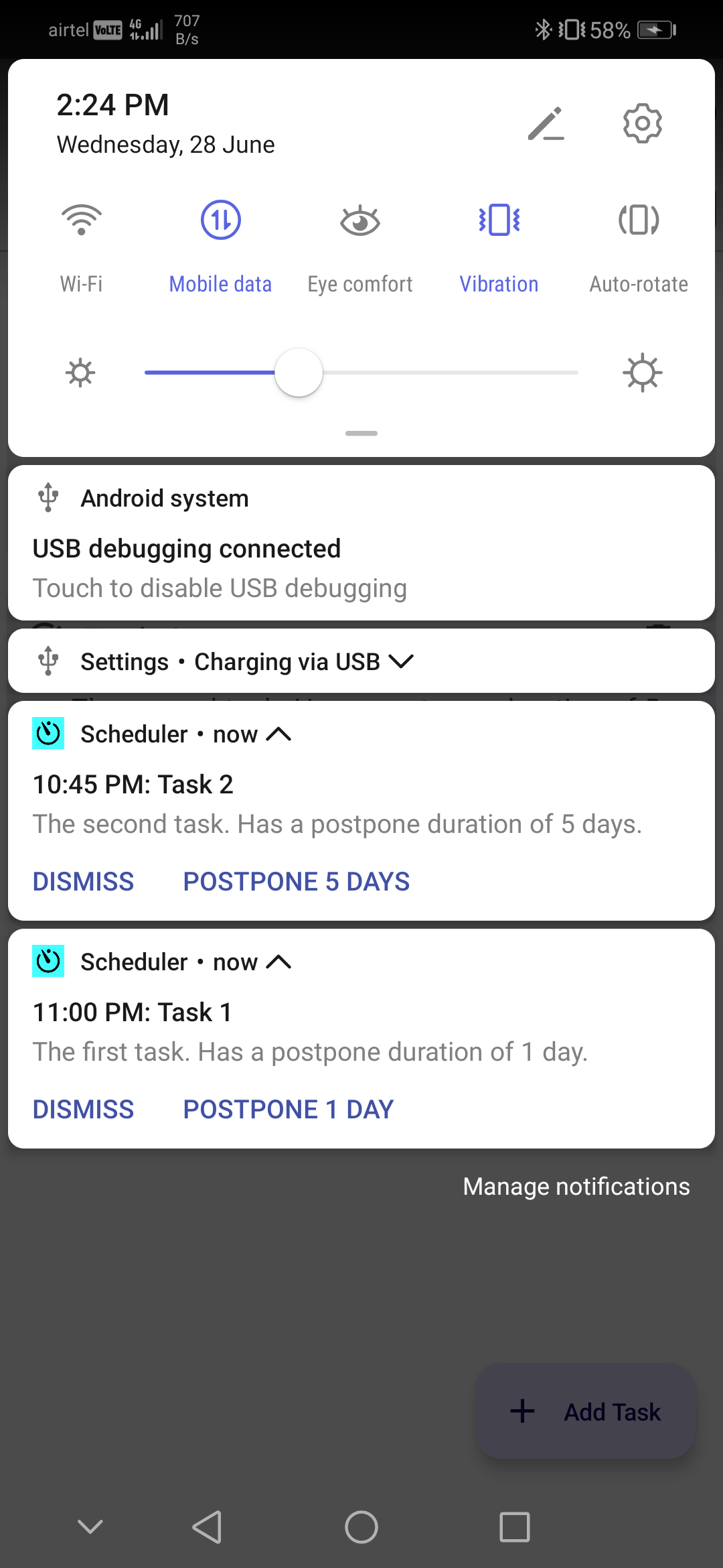 GitHub - Vaishnav-Kanhirathingal/Scheduler: An app that schedules tasks and notifies about daily ...