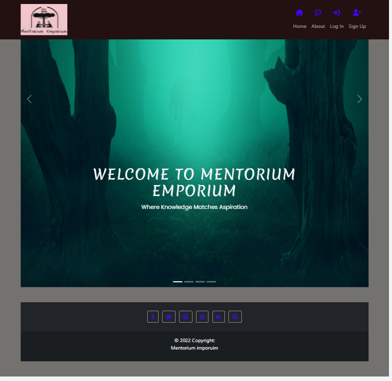 GitHub - tahlialg/mentorium-emporium