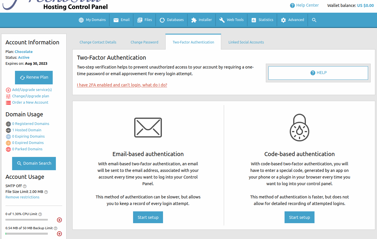 Add Freehostia.com · Issue #6929 · 2factorauth/twofactorauth · GitHub