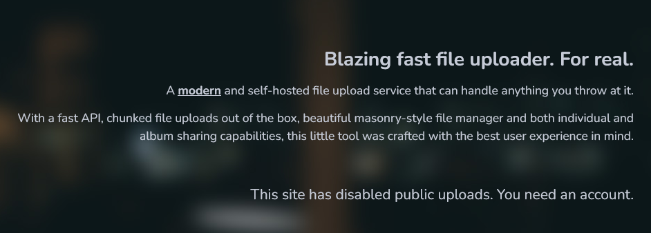 restricted account issue · Issue #364 · chibisafe/chibisafe · GitHub