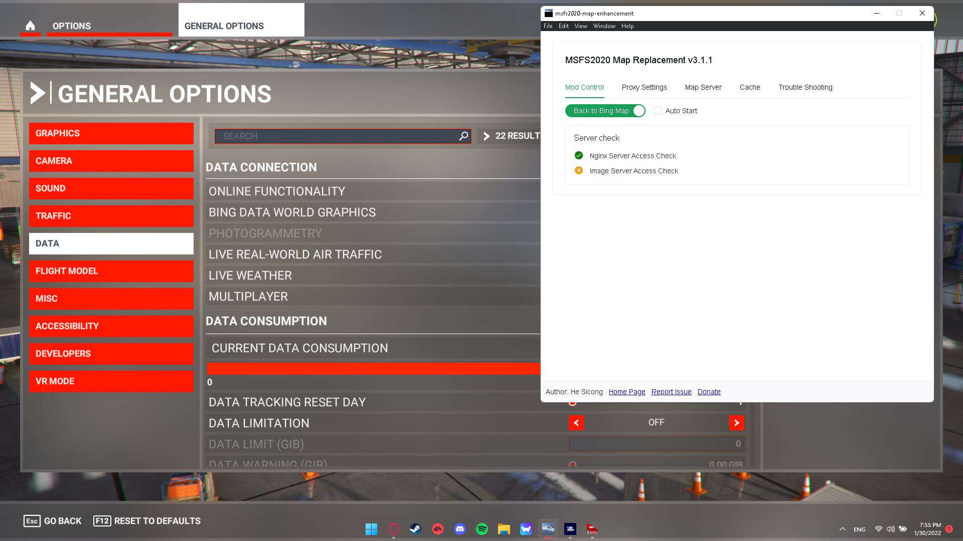 GOOGLE MAPS IMAGE SERVER ACCES FAILED · Issue #45 · derekhe/msfs2020-map-enhancement · GitHub