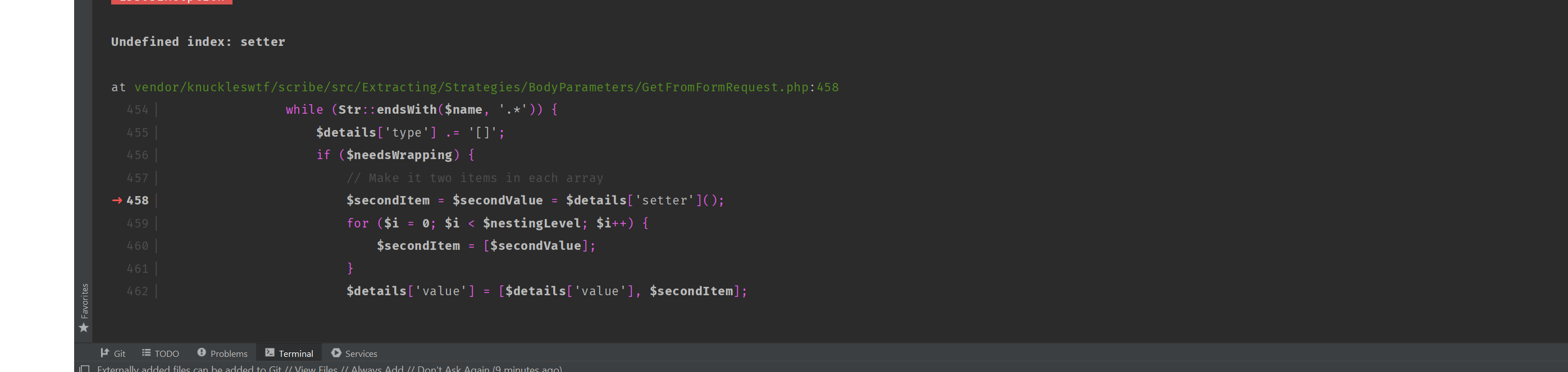 Some FormRequests are not working as expected. · Issue #170 · knuckleswtf/scribe · GitHub