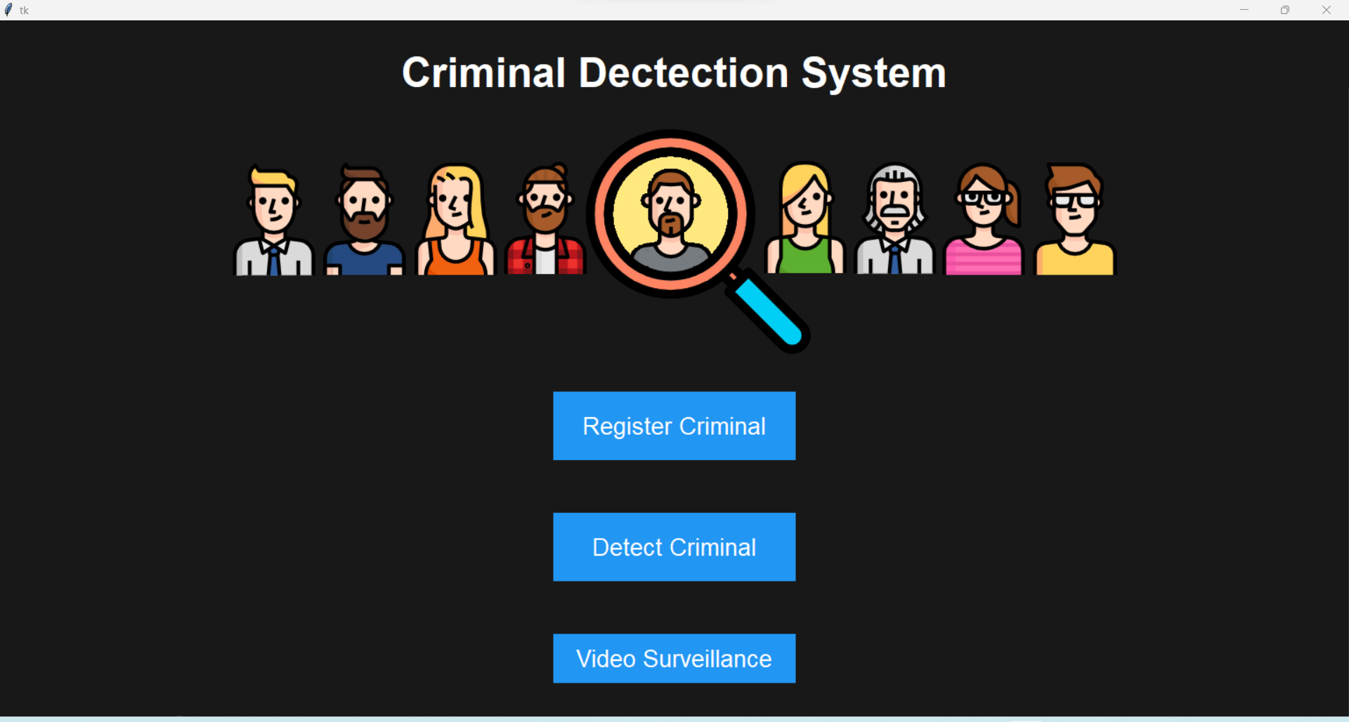 GitHub - Randhiranju/Criminal-Detection-System: It spots criminals based on custom data provided ...