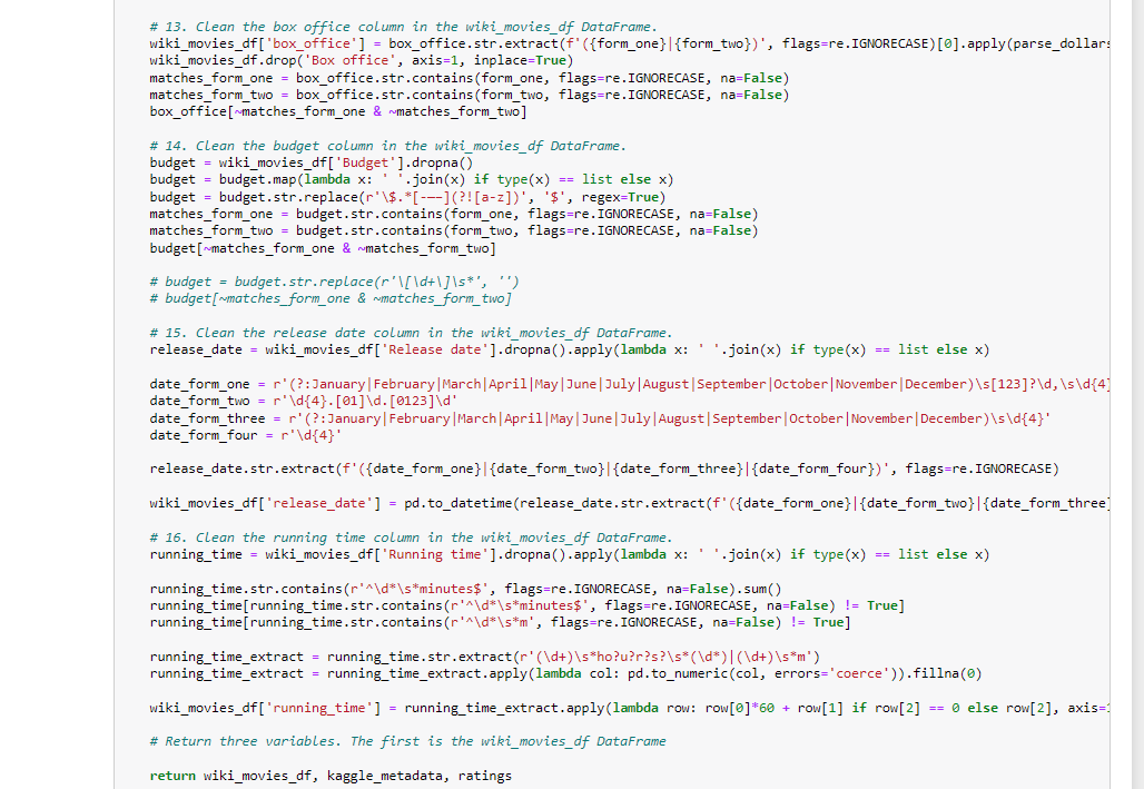 GitHub - cherylberger/movies_ETL: Data Analytics Mod 8