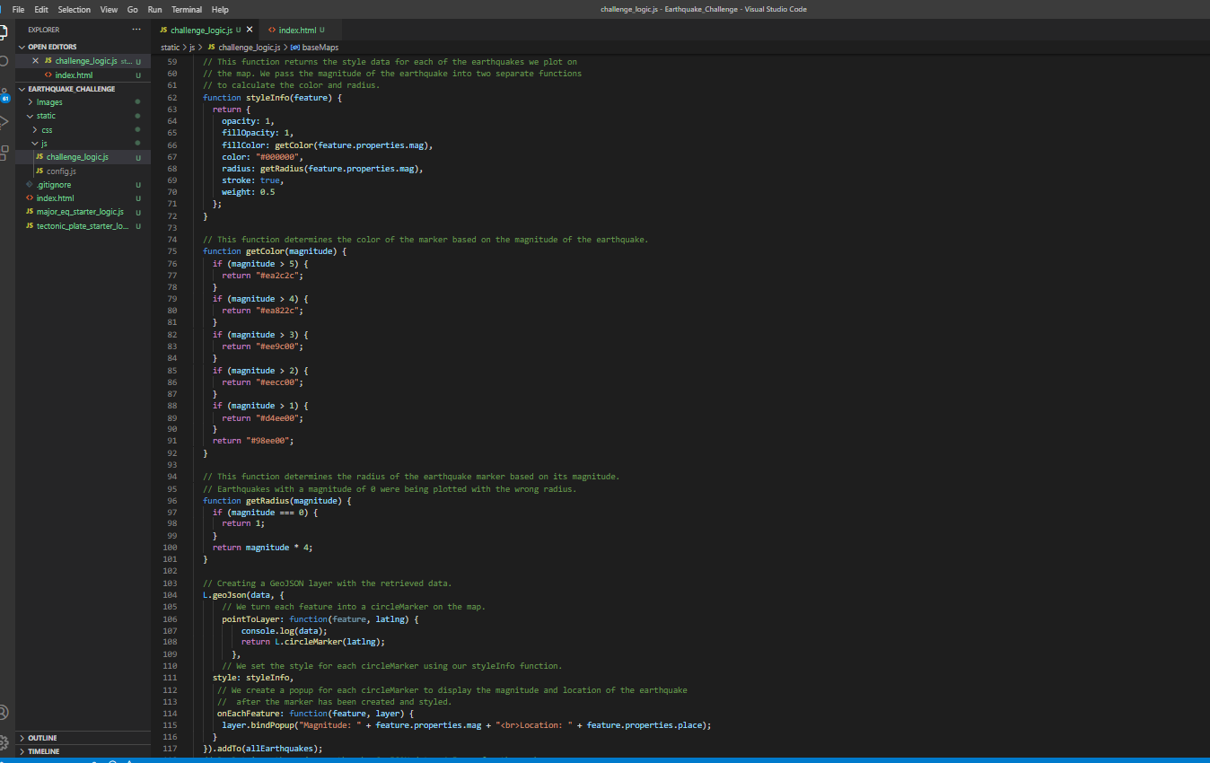 GitHub - cherylberger/Mapping_earthquakes: Module 13 Data Analytics