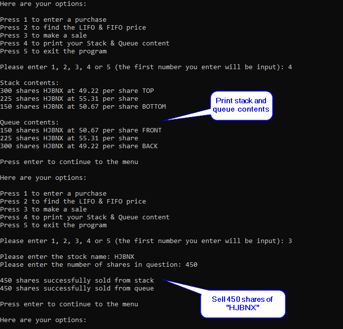 GitHub - mitlex/LIFOandFIFOAccounting: This program uses the Stack data ...
