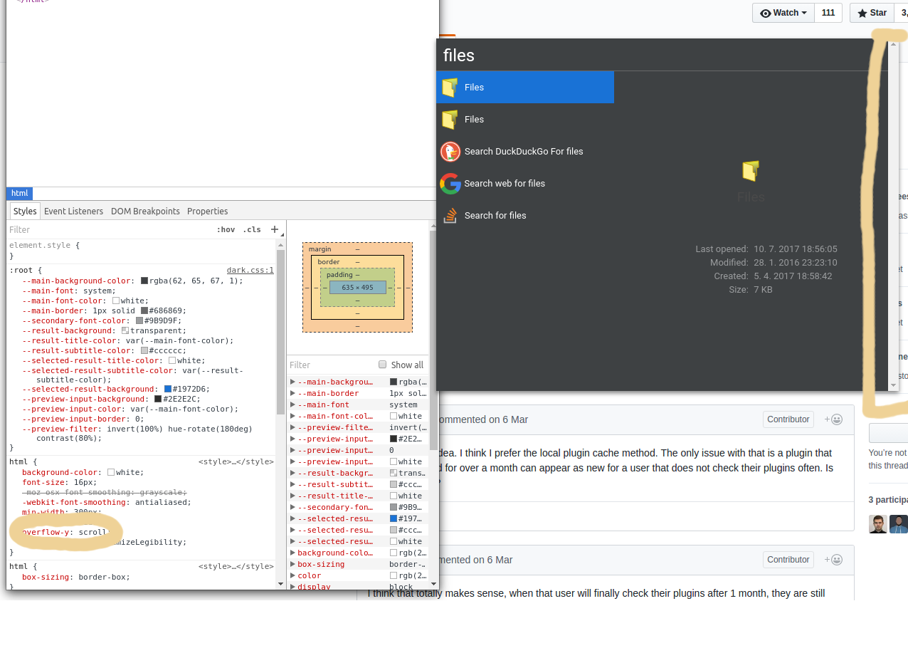 Permanent y-scrollbar · Issue #361 · cerebroapp/cerebro · GitHub