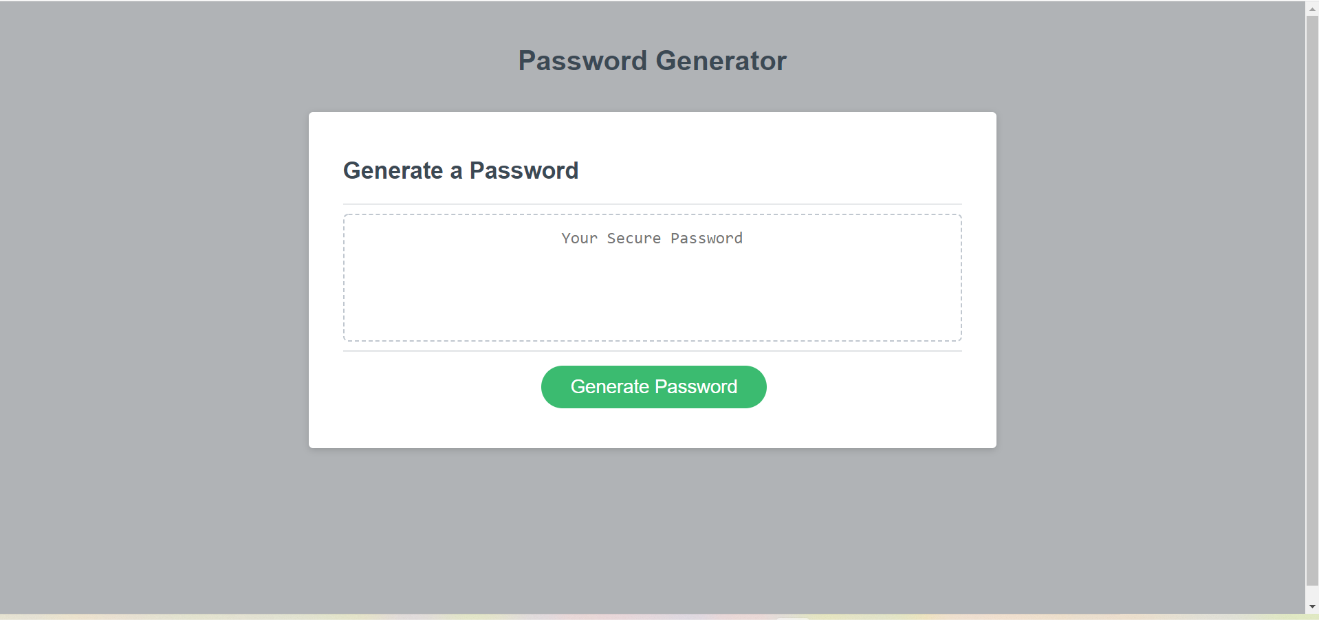 GitHub - Julie-t87/password-generator