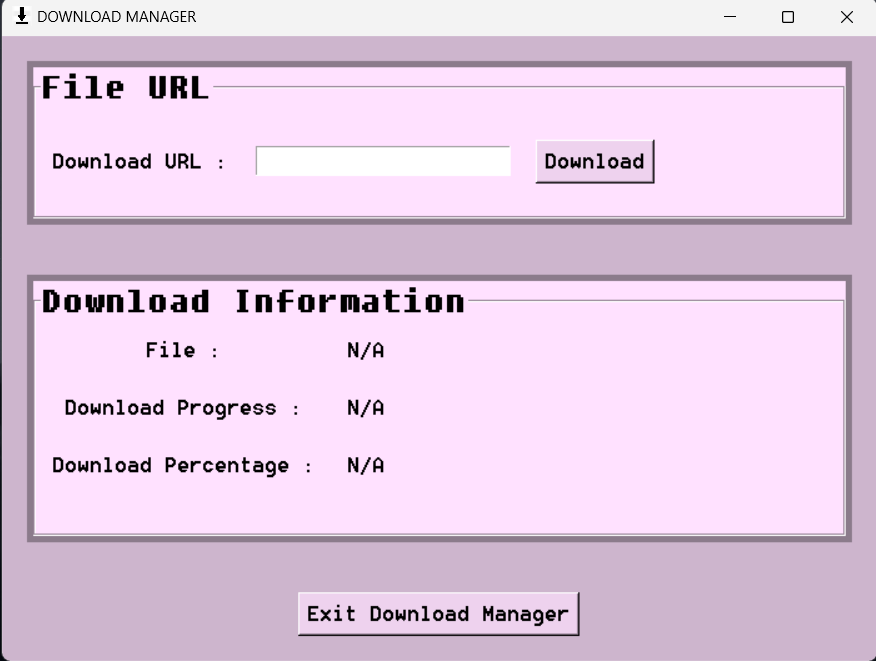GitHub - JAYAKANTHARUN/Download_Manager: It is a Download Manager ...