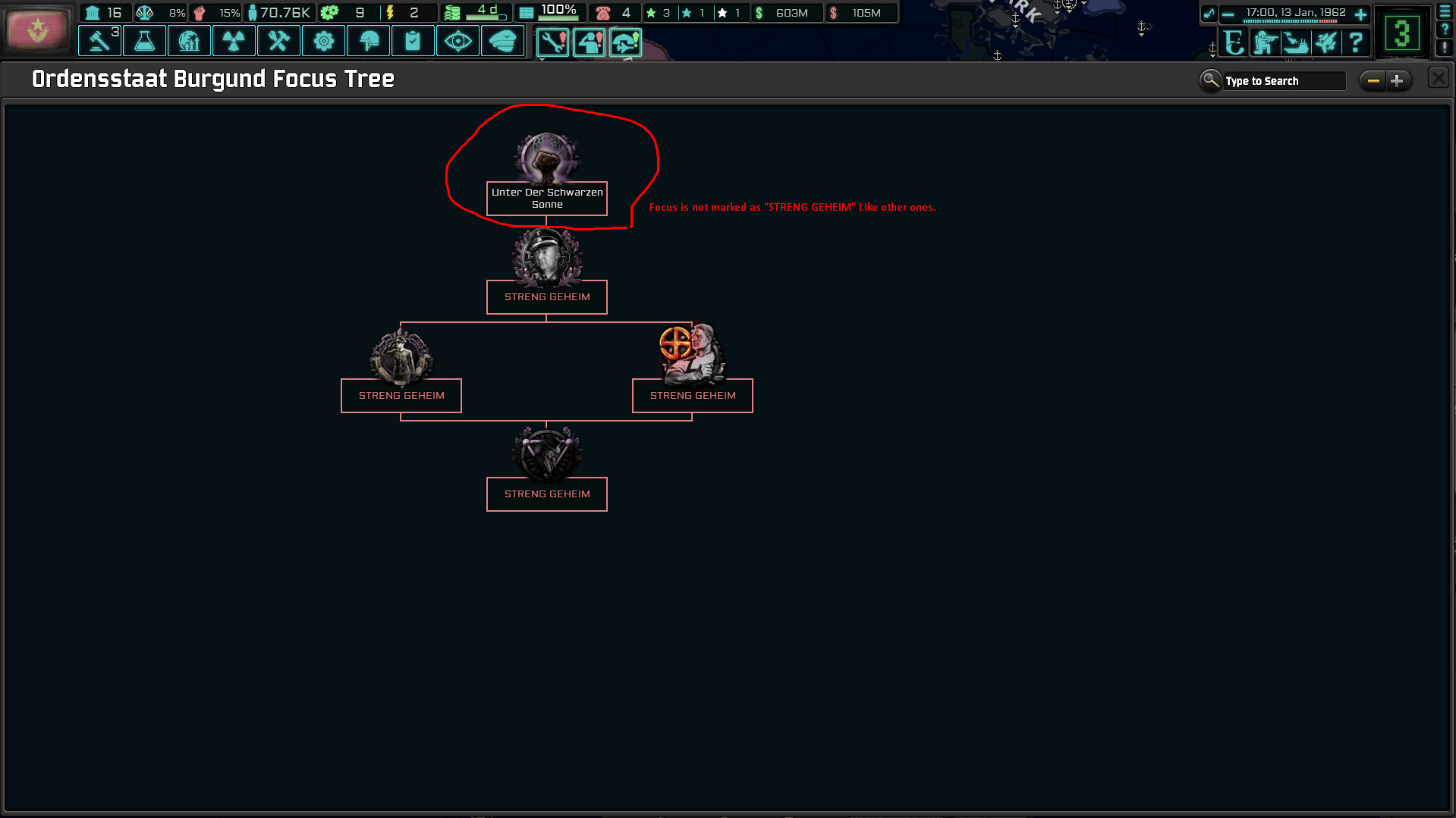 Burgundy's first focus does not say Burgundy's first focus does not say