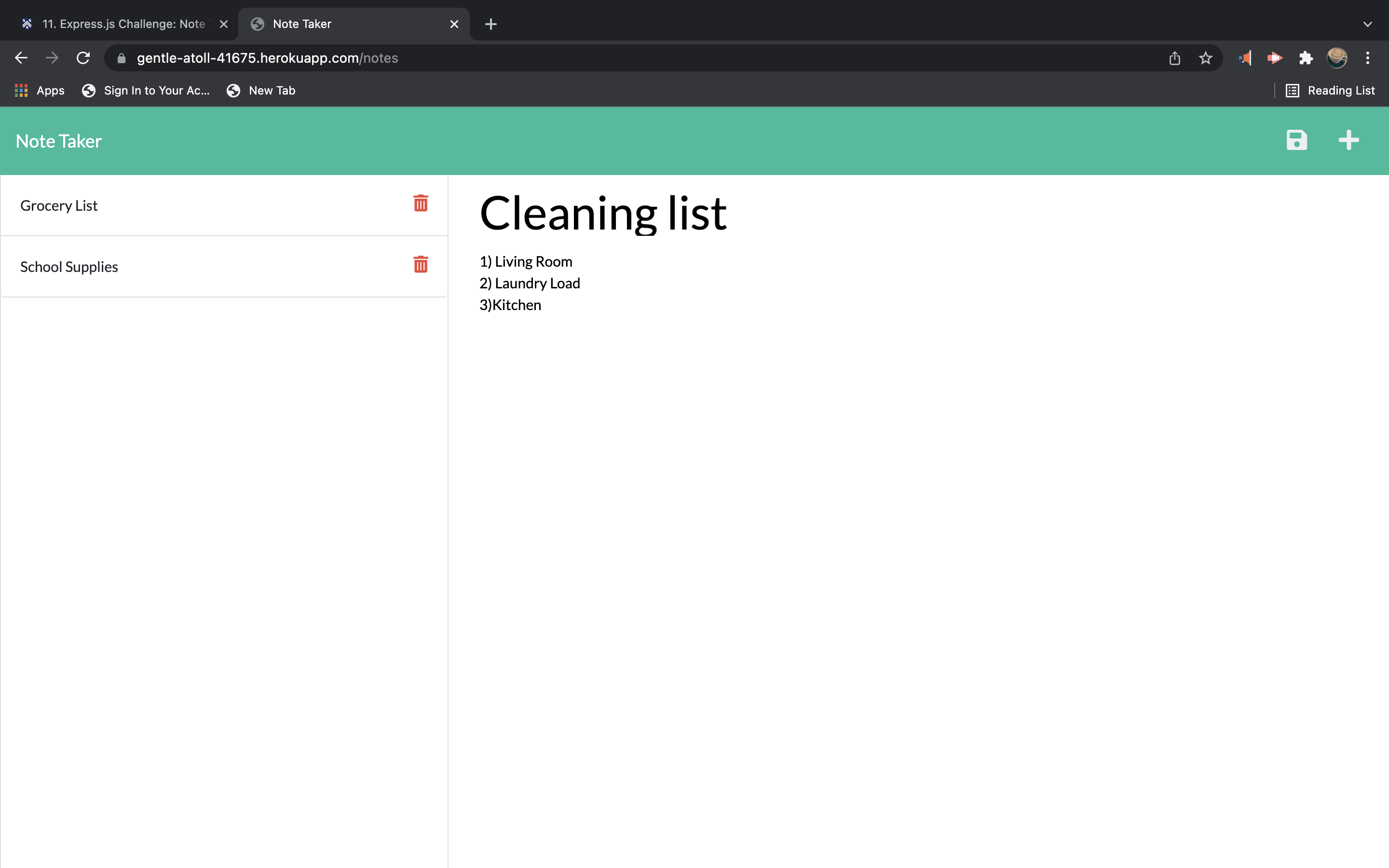 GitHub - santanam23/note-taker