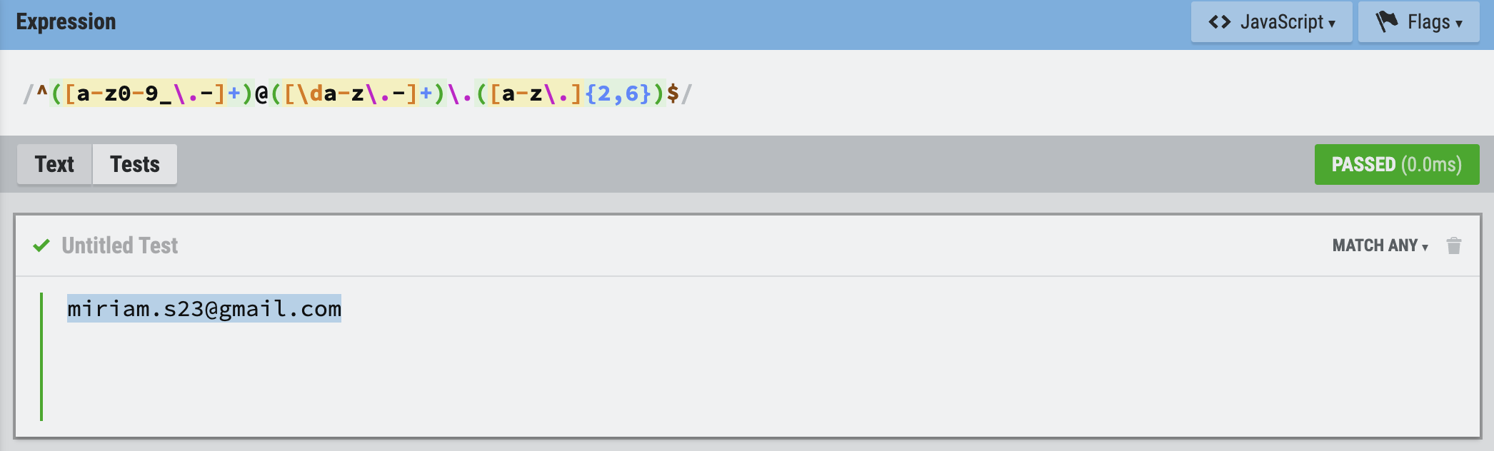GitHub - santanam23/Regex-Email