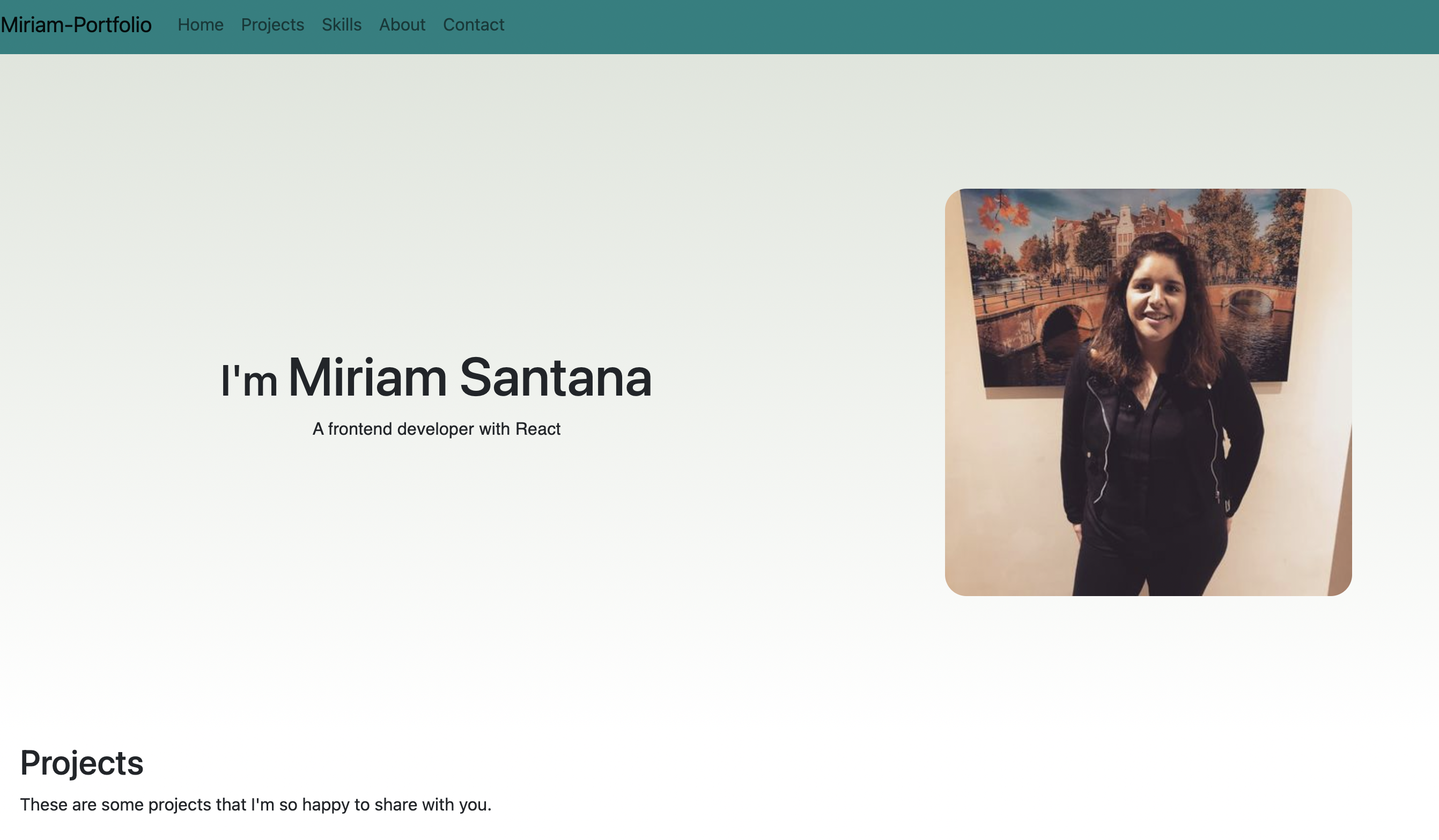 GitHub - santanam23/React-Portfolio