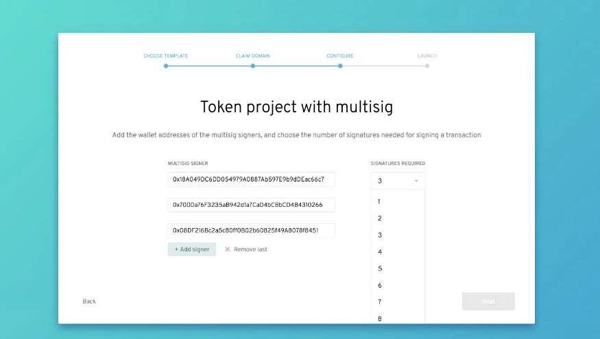 Multisig UI: Signature input fields hidden after 3 · Issue #299 · aragon/client · GitHub