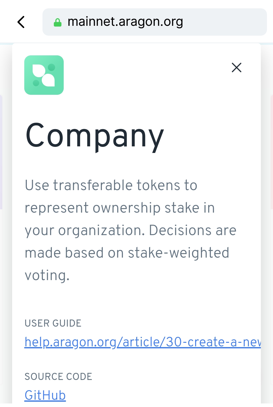 Onboarding: cannot create an organization in mobile web3 browsers · Issue #1173 · aragon/client ...