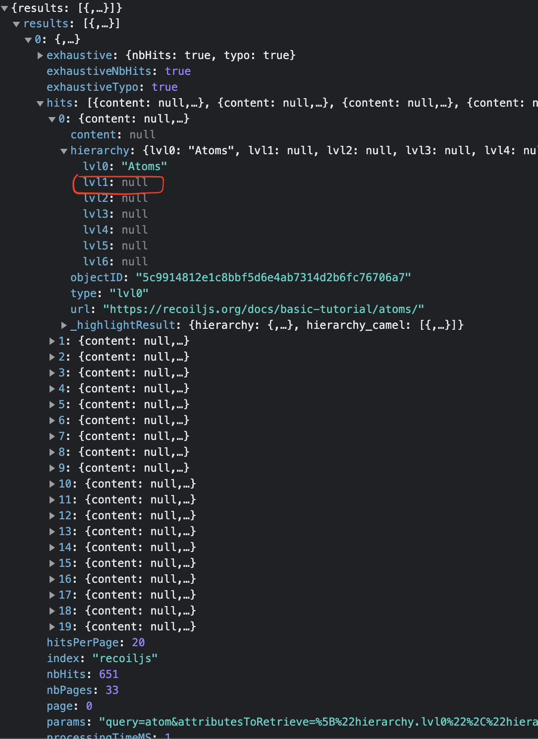 [Docs] Documentation Algolia Search shows empty titles in results list · Issue #2016 ...