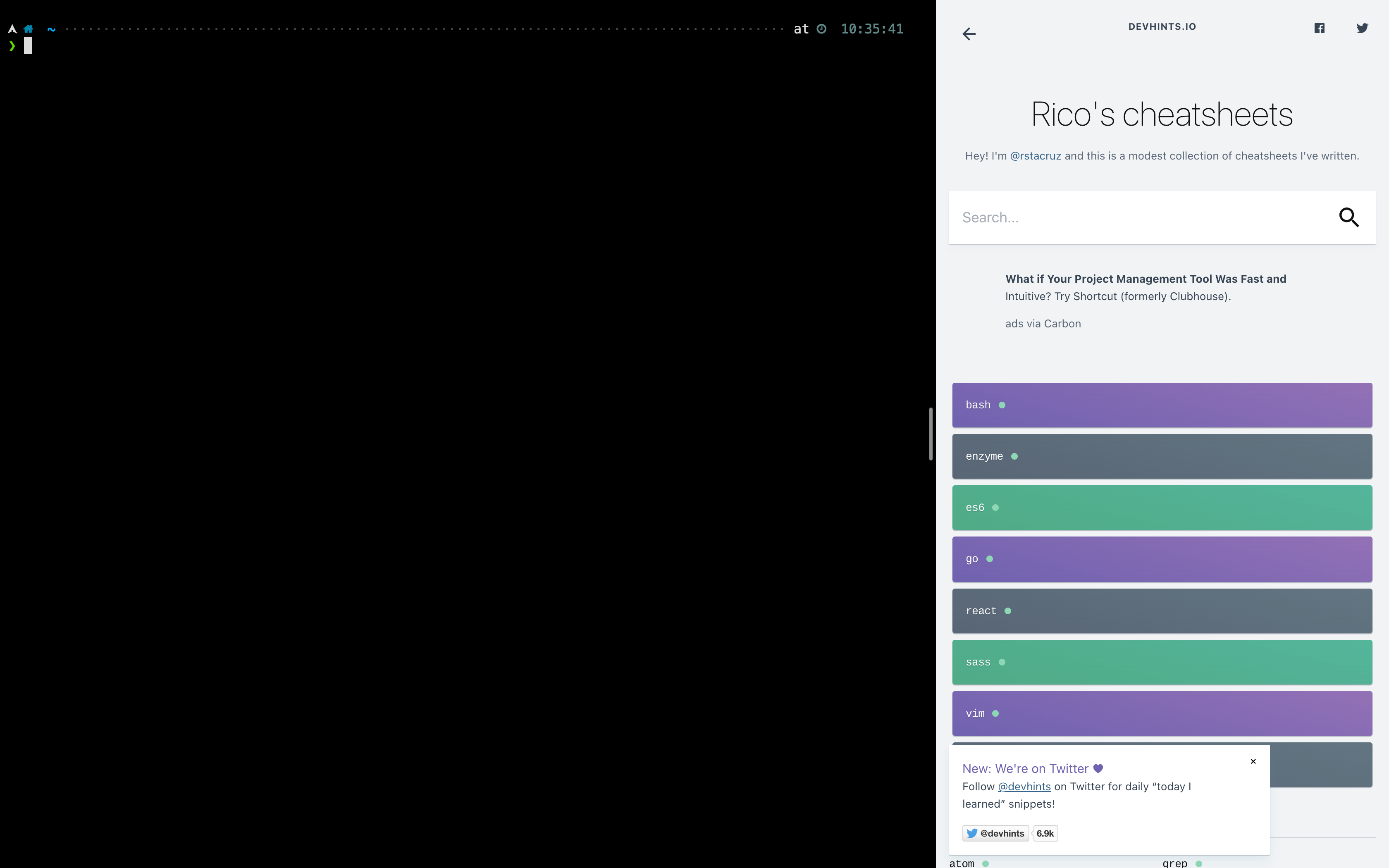 Dark Mode For The Website · Issue 1749 · Rstacruz Cheatsheets · Github