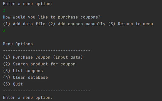 GitHub - lisah01/CIS-Project: Coupon Inventory System (CIS) in Java for ...