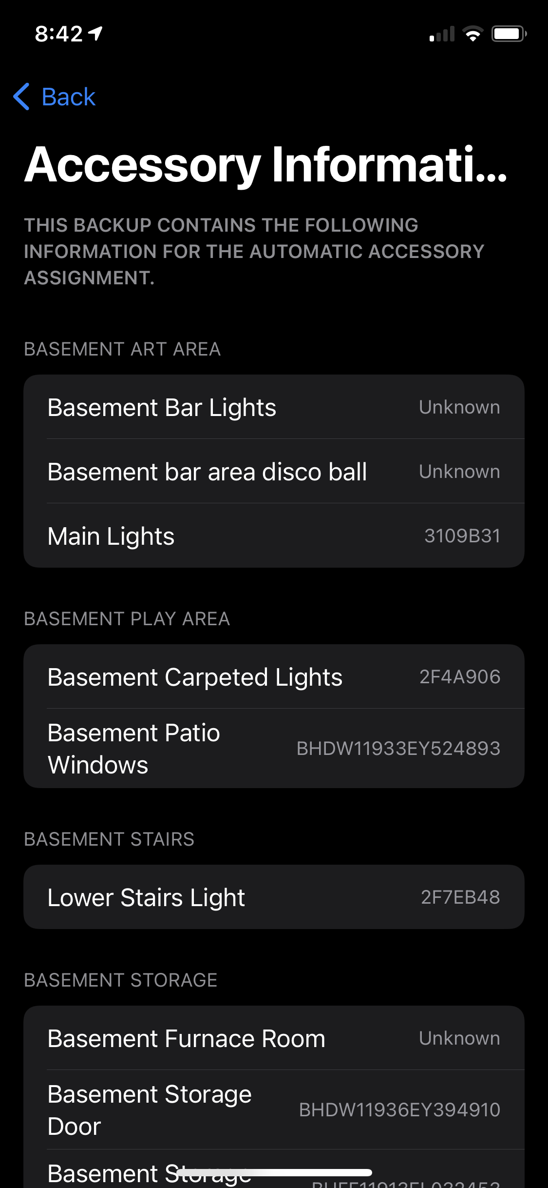 When adding accessories or updating homebridge, ring accessories move ...