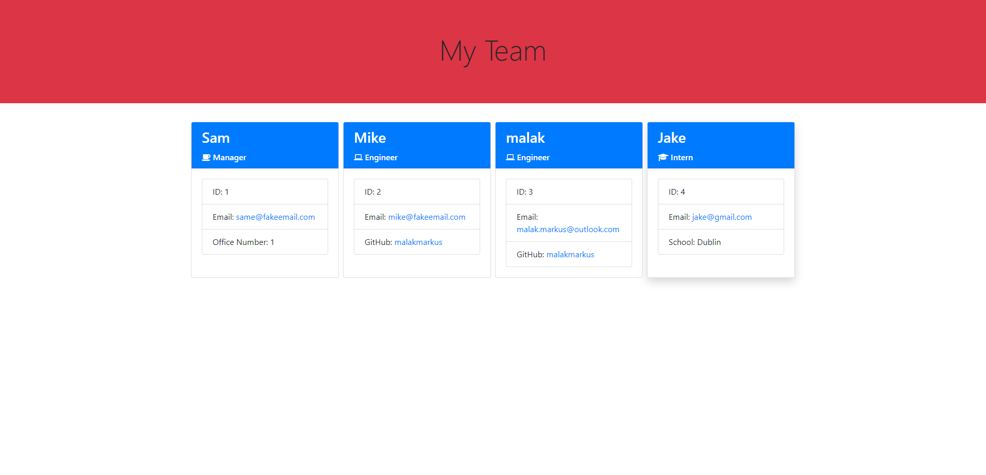 GitHub - malakmarkus/team-profile-generator