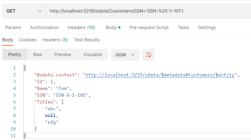 Request path segments gets double unescaped · Issue #796 · OData/AspNetCoreOData · GitHub