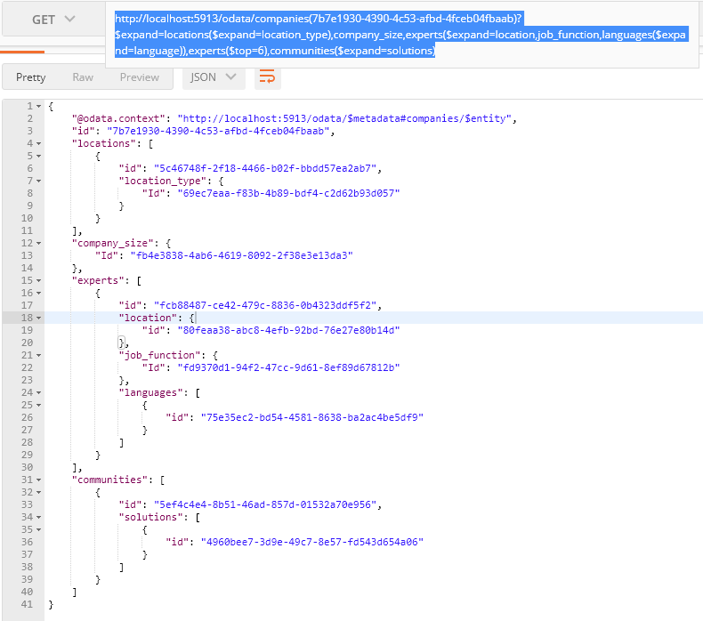 [feature/dotnetcore]: Could not find a property named 'locations' on type 'Microsoft.AspNet ...