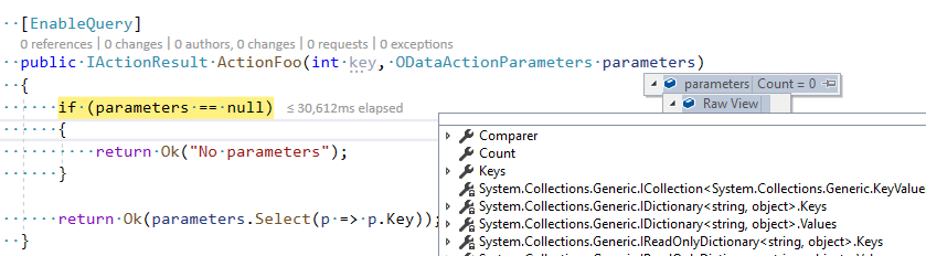 Optional Parameter Doesnt Work For Actions · Issue 1833 · Odatawebapi · Github