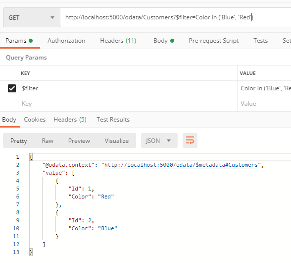 Enum Filter broken throwing Object must implement IConvertible · Issue #2180 · OData/WebApi · GitHub