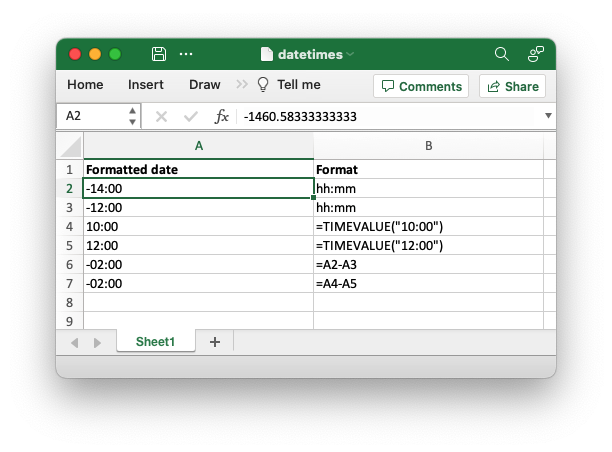 How to display negative time values · Issue #941 · jmcnamara/XlsxWriter · GitHub