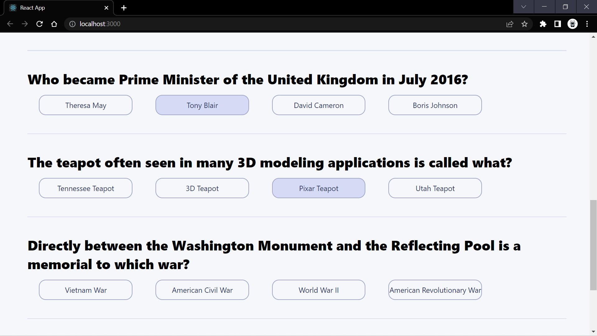 GitHub - ptdatta/Quizzical