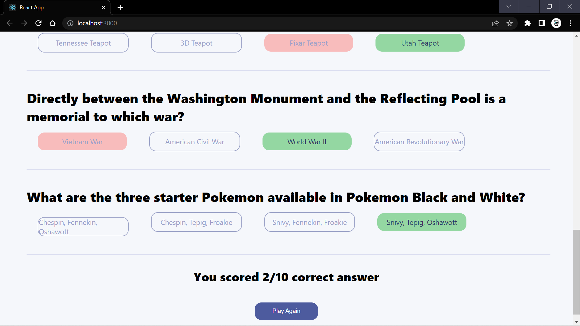 GitHub - ptdatta/Quizzical