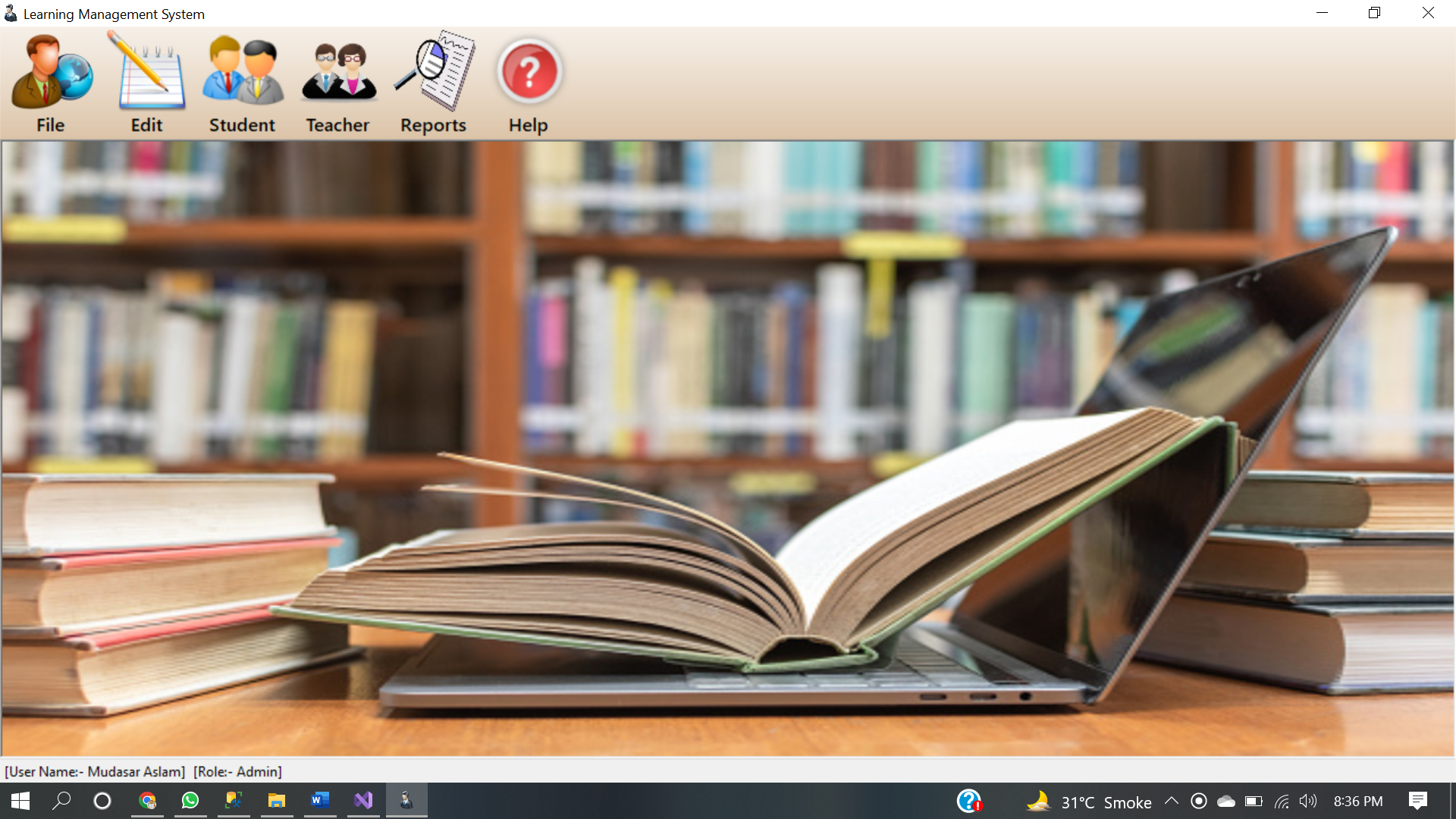 GitHub - MudasarAslam8/College-Learning-Management-System: A learning ...