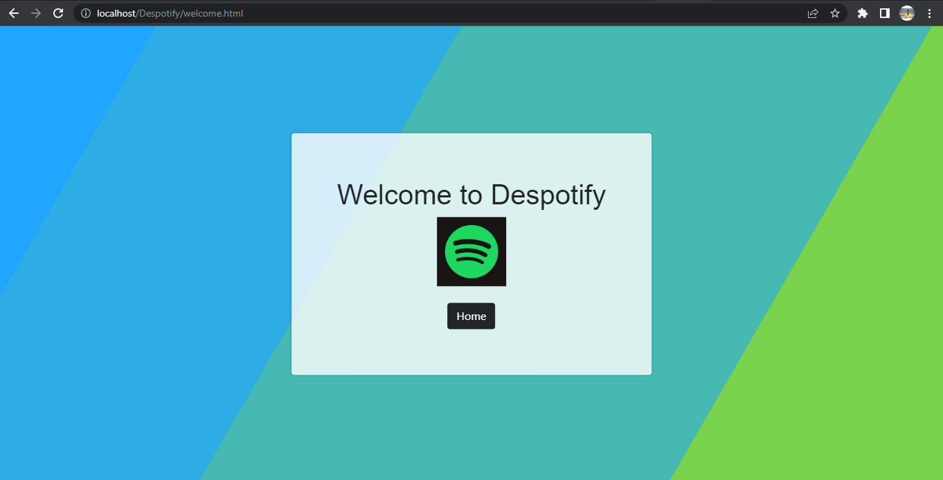 GitHub - pratheeshsuvarna/Despotify: Spotify like Website