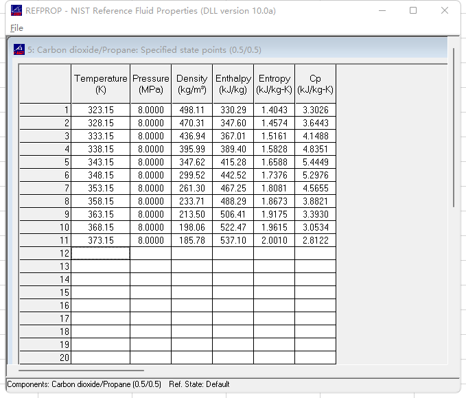 2-phase iteration did not converge in Excel but converge in REFPROP 10.0 GUI · Issue #434 ...