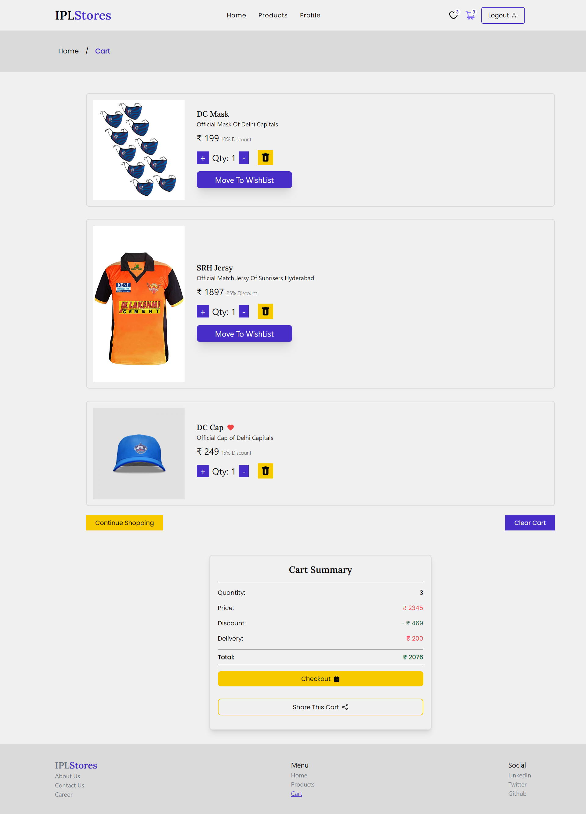 GitHub - aayushbarmecha/IPL-Store