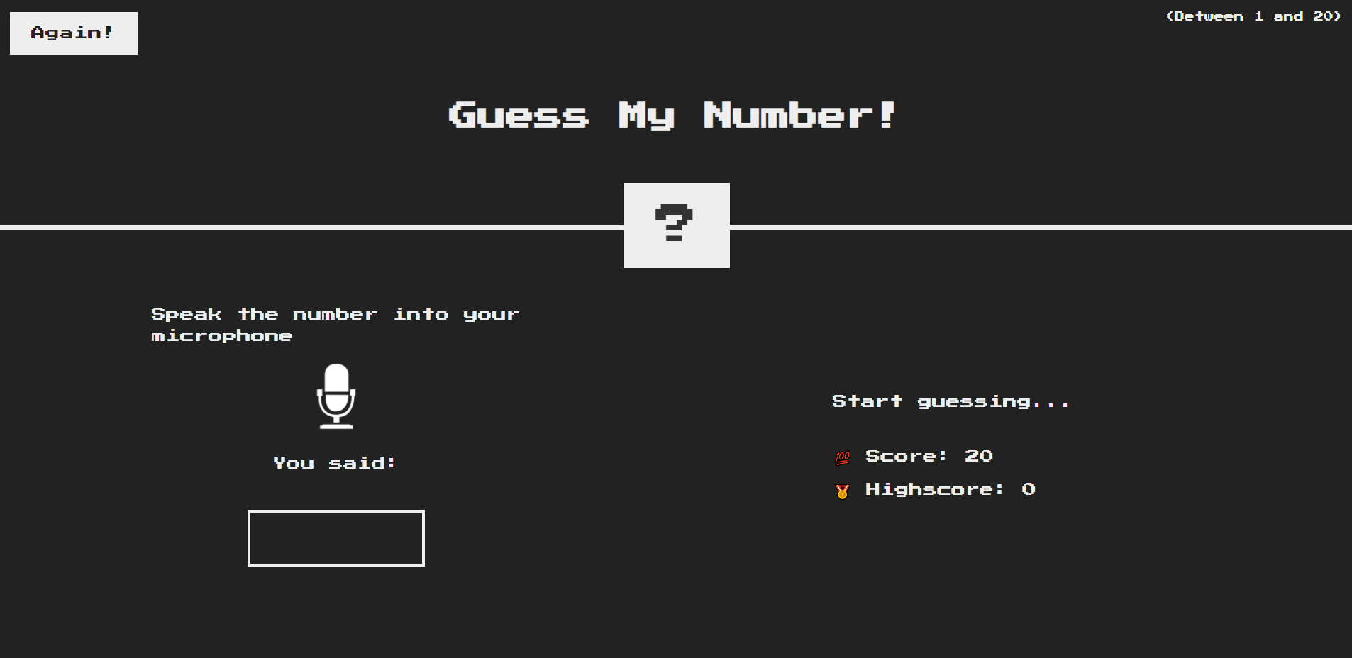 GitHub - HelenQuang/Guess-My-Number-Game-v2