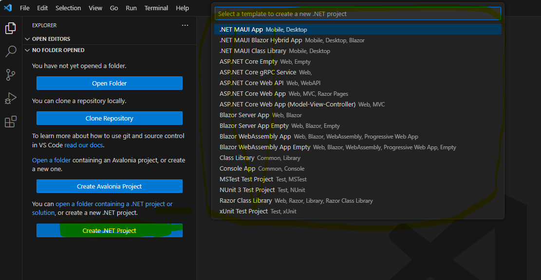 [SUGGESTION] · Issue #673 · microsoft/vscode-dotnettools · GitHub