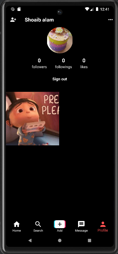 GitHub - alam-shoaib/tikTok_Clone: An simple and clean architecture TikTok Clone app developed ...