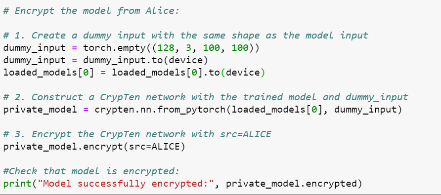 Converting pytorch pre-trained model to encrypted model · Issue #329 · facebookresearch/CrypTen ...