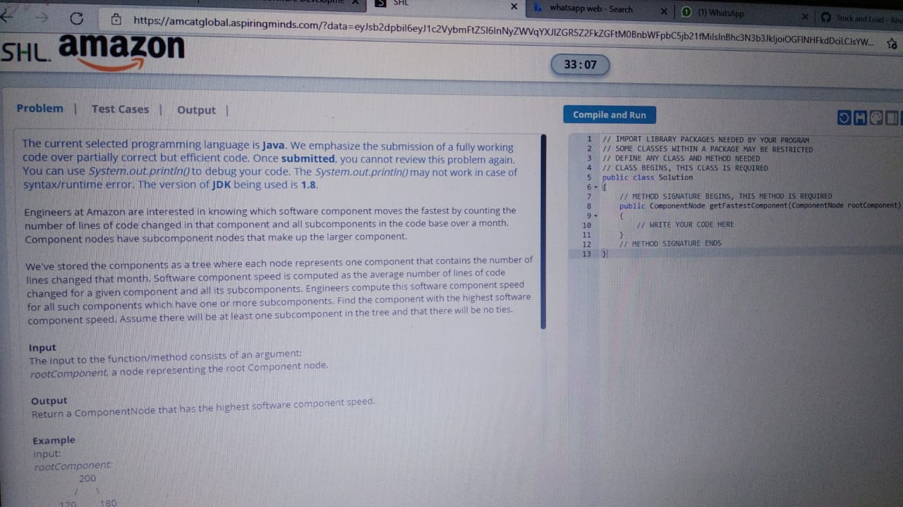 Truck and Load - Amazon Coding · GitHub